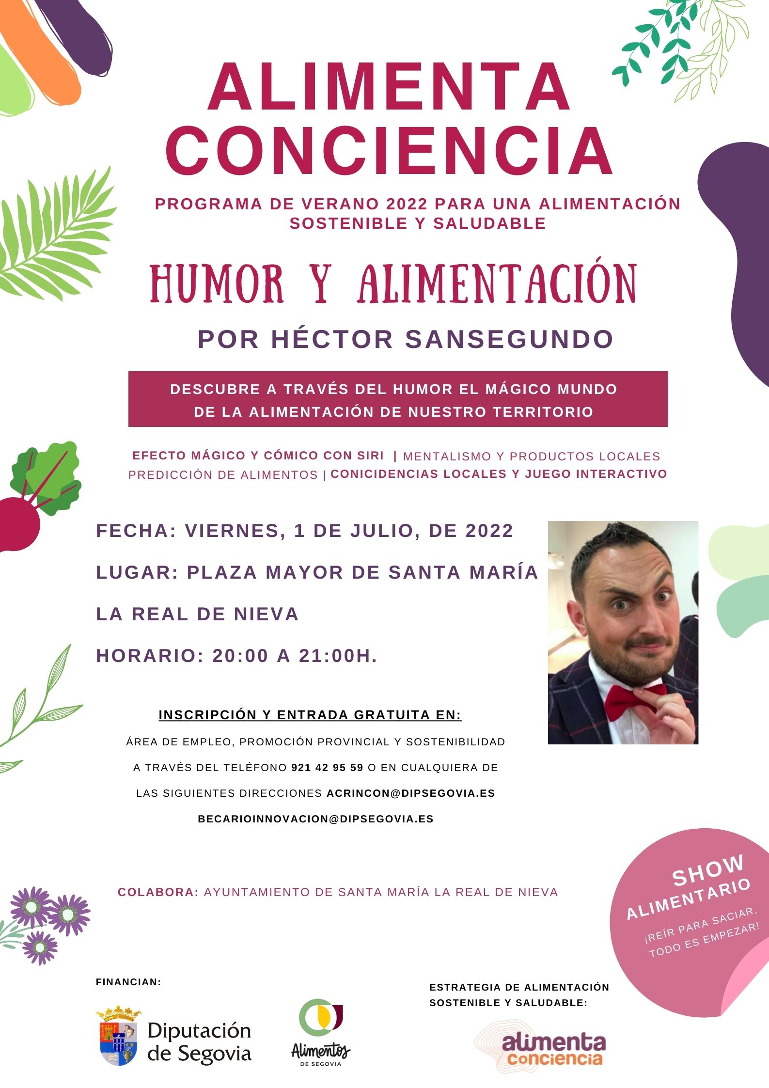 Alimenta Conciencia - Eventos de Segovia