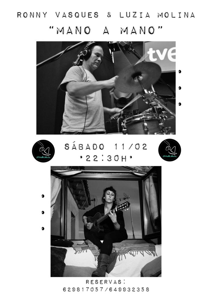 Concierto Ronny Vasques y Luzia Molina en Grillo Blanco - Eventos de ...