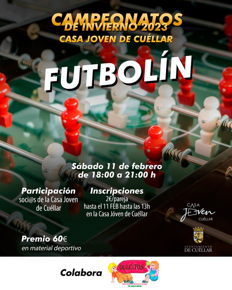 Campeonato de Futbolín en Cuéllar - Eventos de Segovia