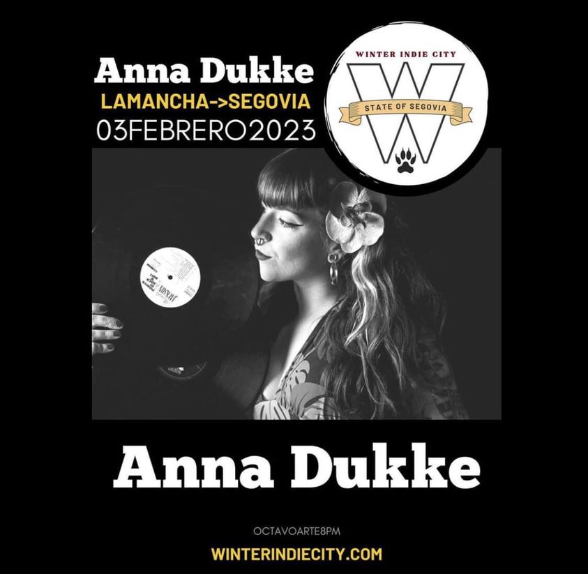 Concierto Anna Dukke en Octavo Arte de Segovia - Eventos de Segovia