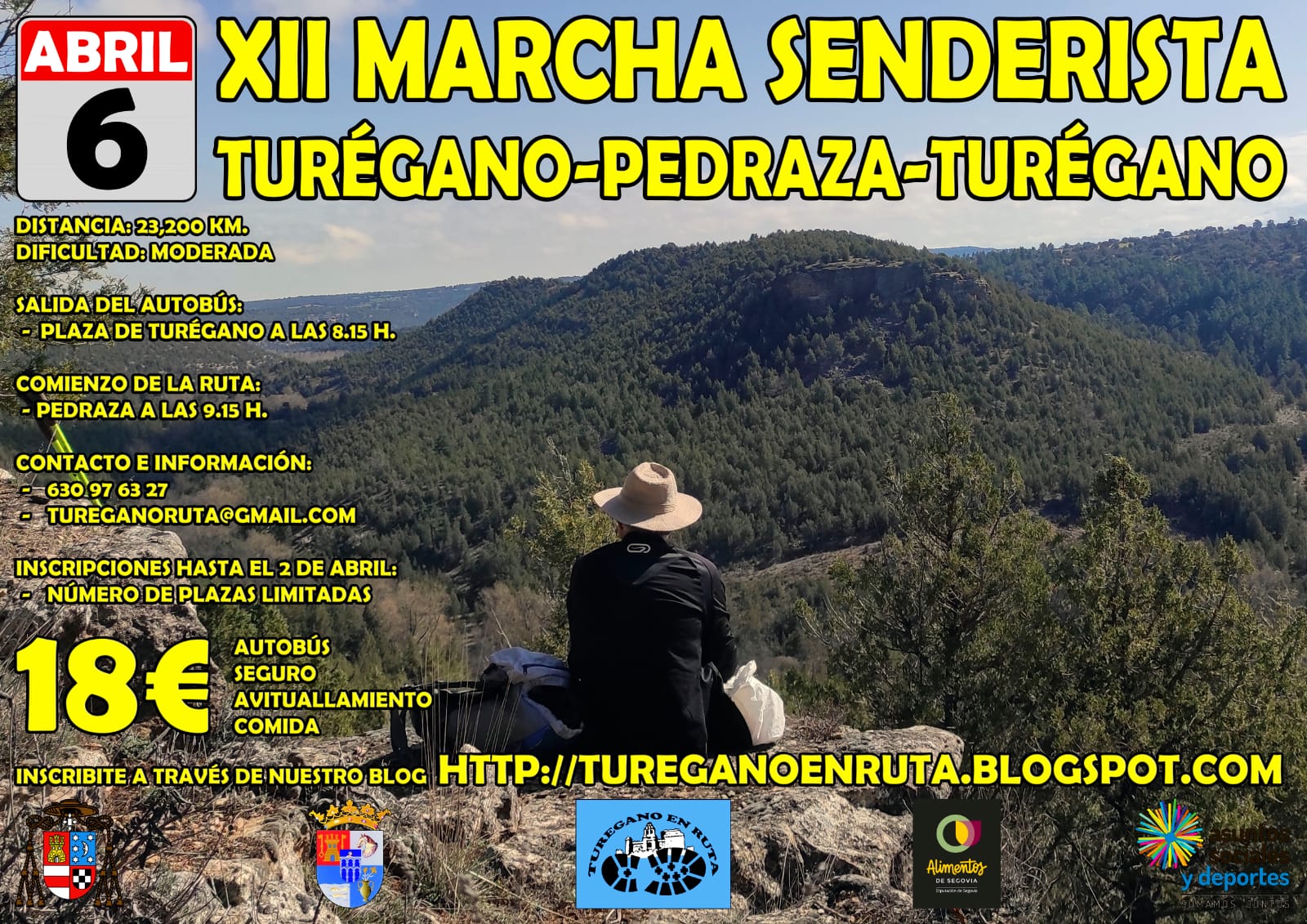 XII Marcha Senderista Turégano Pedraza - Eventos de Segovia