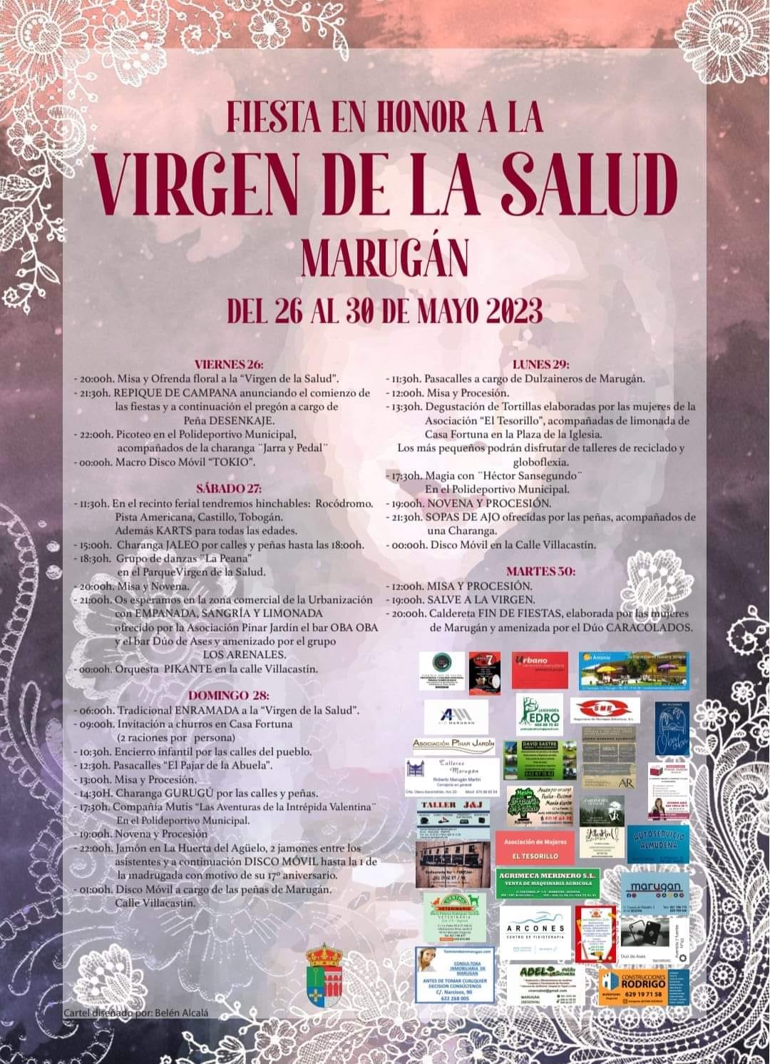 Fiestas en Honor a la Virgen de la Salud 2023 en Marugan - Eventos de ...