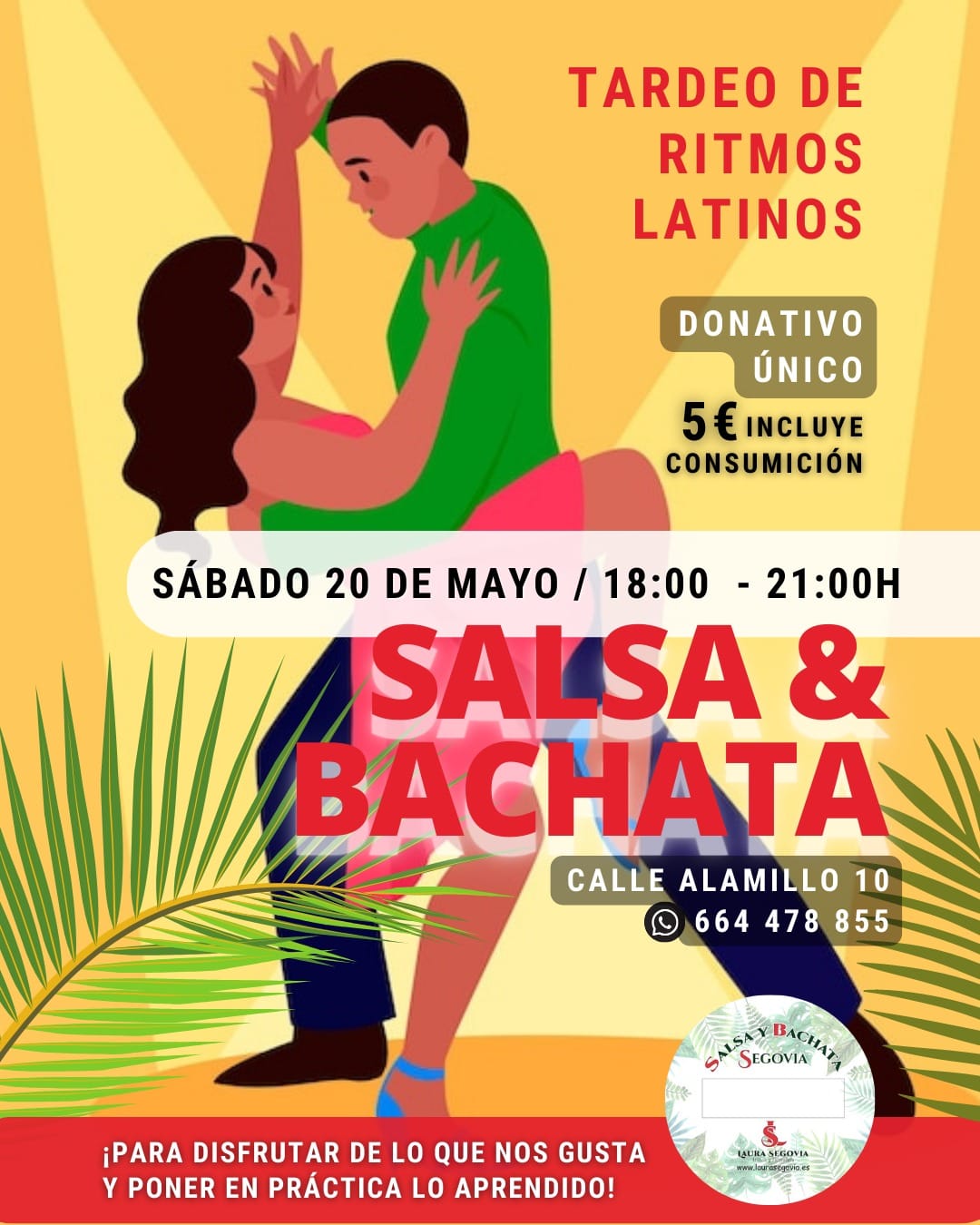 Salsa y bachata en Laura Segovia - Eventos de Segovia