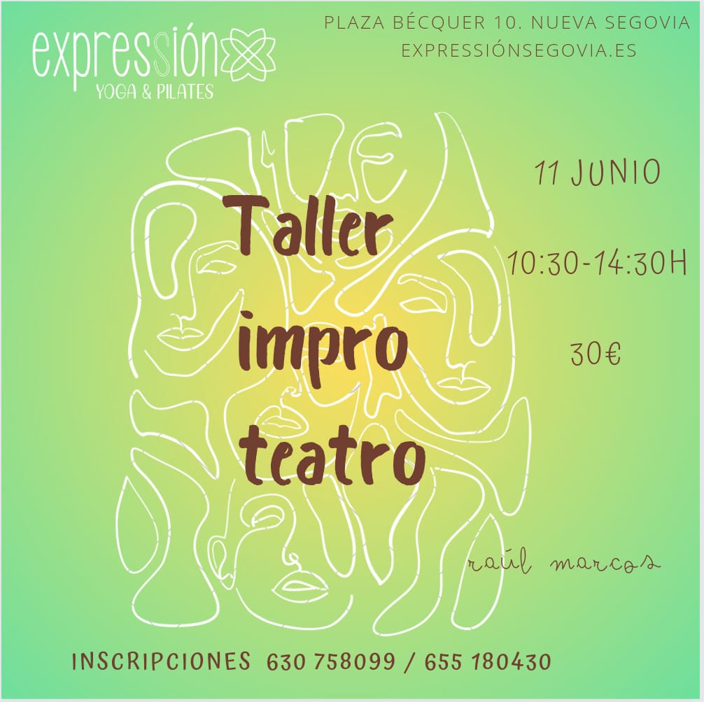 Taller impro Teatro en Expressión - Eventos de Segovia