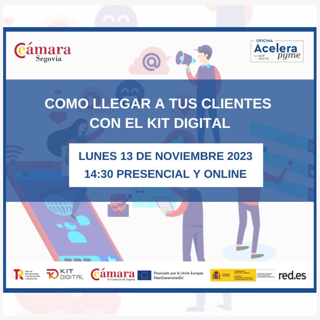 Taller 'Cómo llegar a tus clientes con el Kit Digital' - Eventos de Segovia