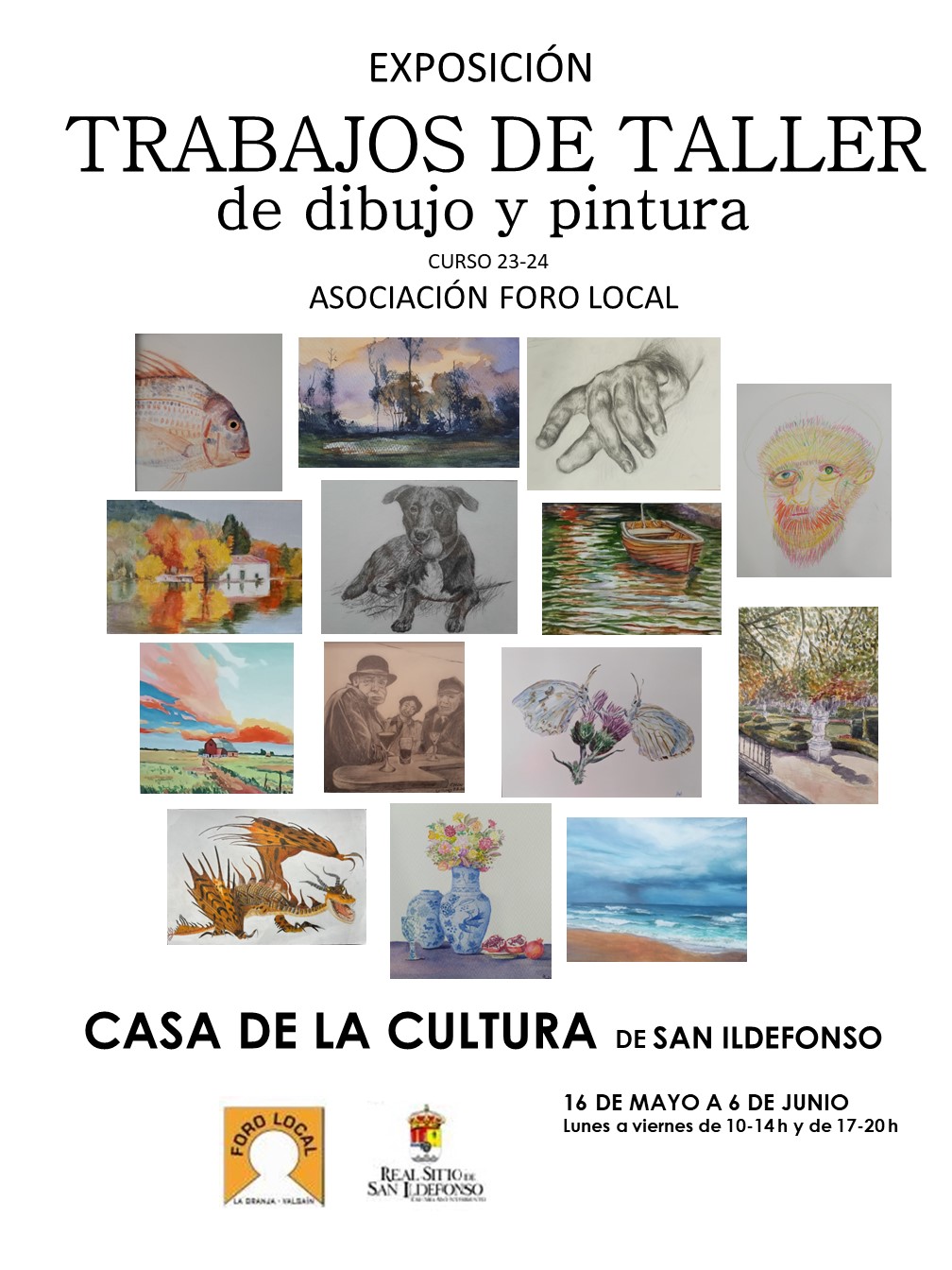 Exposición Trabajos de Taller de Dibujo y Pintura en El Real Sitio de San Ildefonso - Eventos de ...