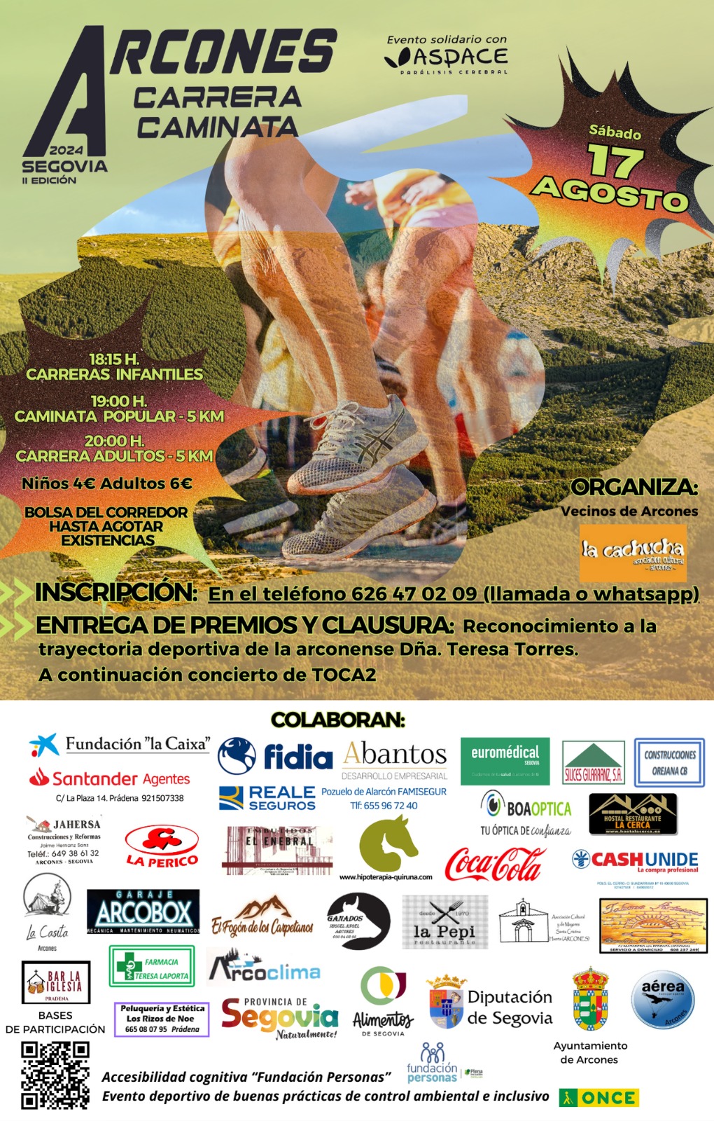 Carrera Caminata 2024 en Arcones - Eventos de Segovia