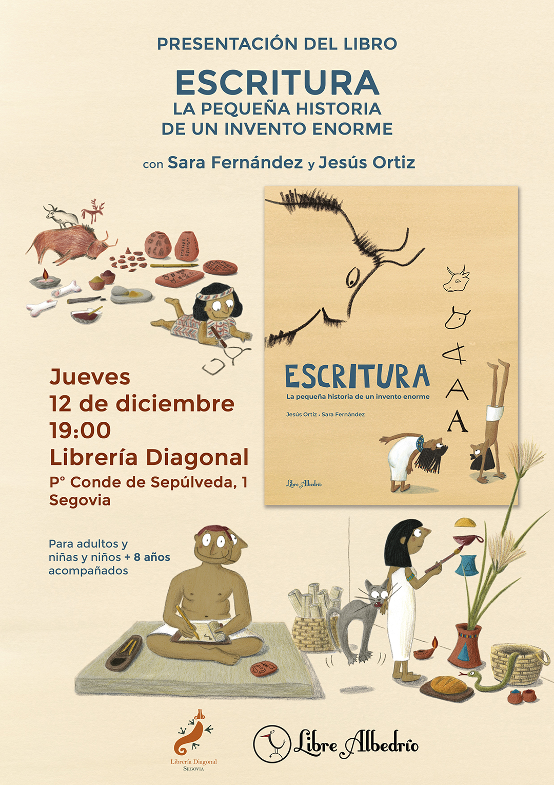 Presentación - ESCRITURA, LA PEQUEÑA HISTORIA DE UN INVENTO ENORME en Librería Diagonal ...
