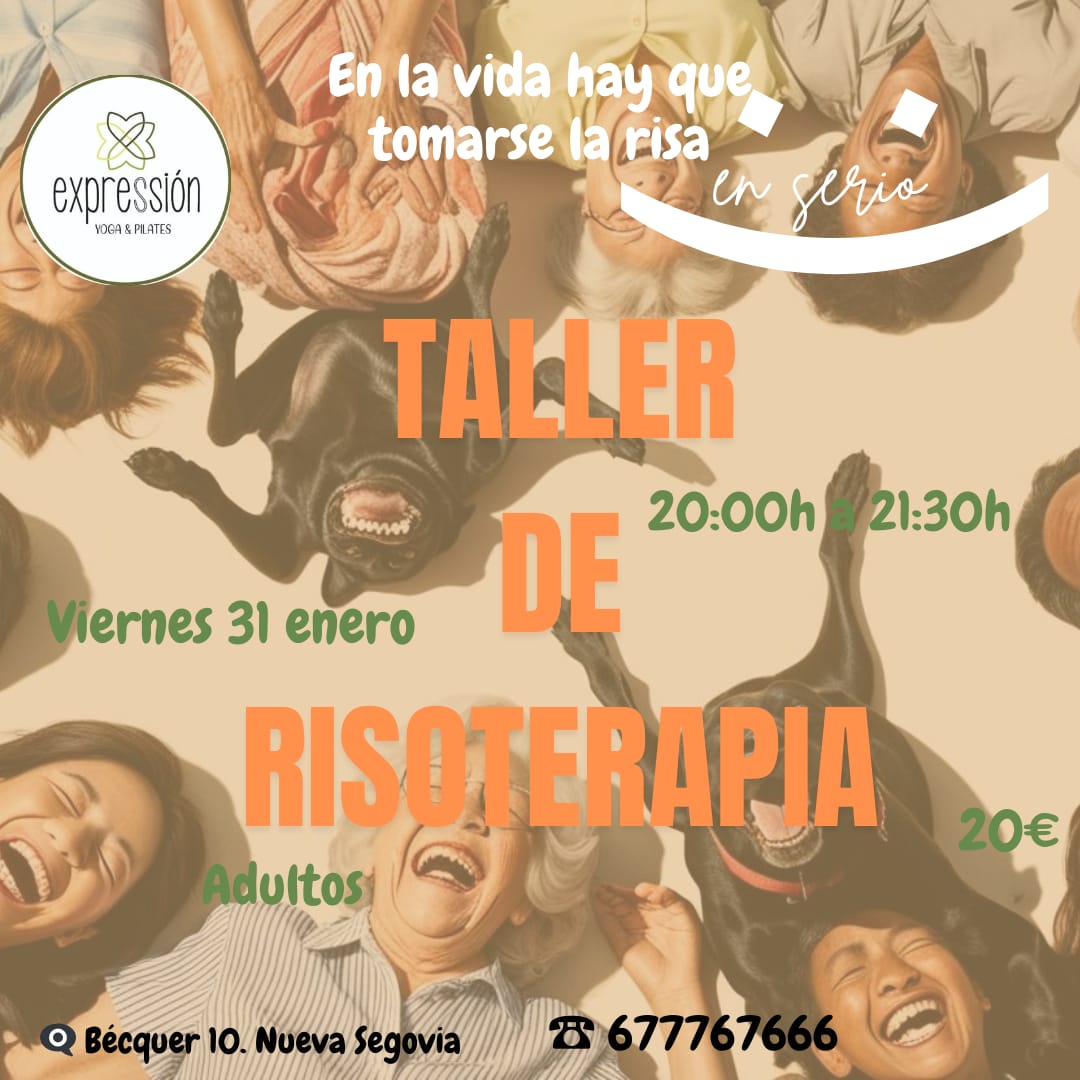 Taller de Risoterapia en Expressión - Eventos de Segovia