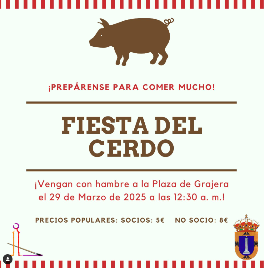 Fiesta del Cerdo 2025 en Grajera - Eventos de Segovia