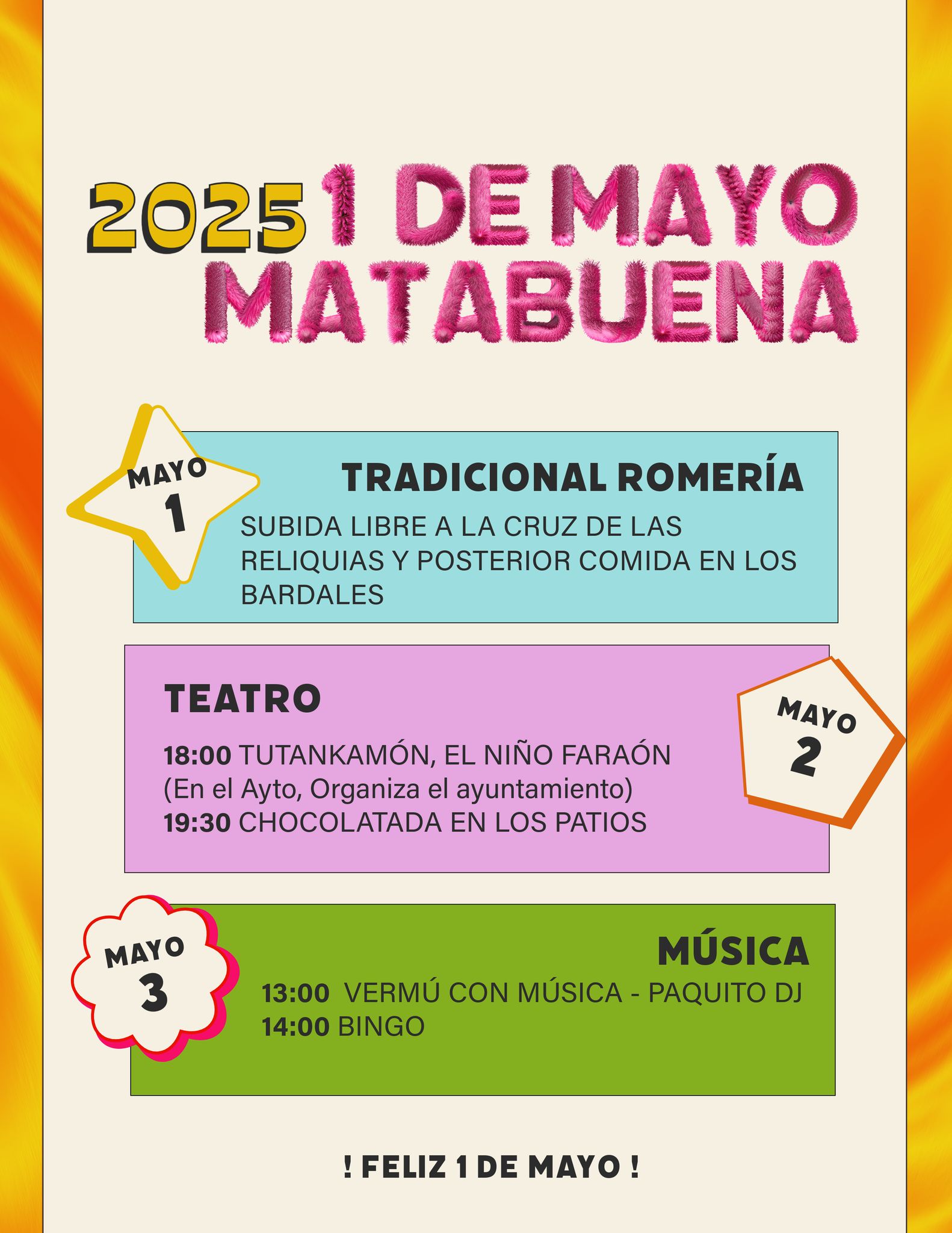 1 de Mayo de 2025 en Matabuena - Eventos de Segovia
