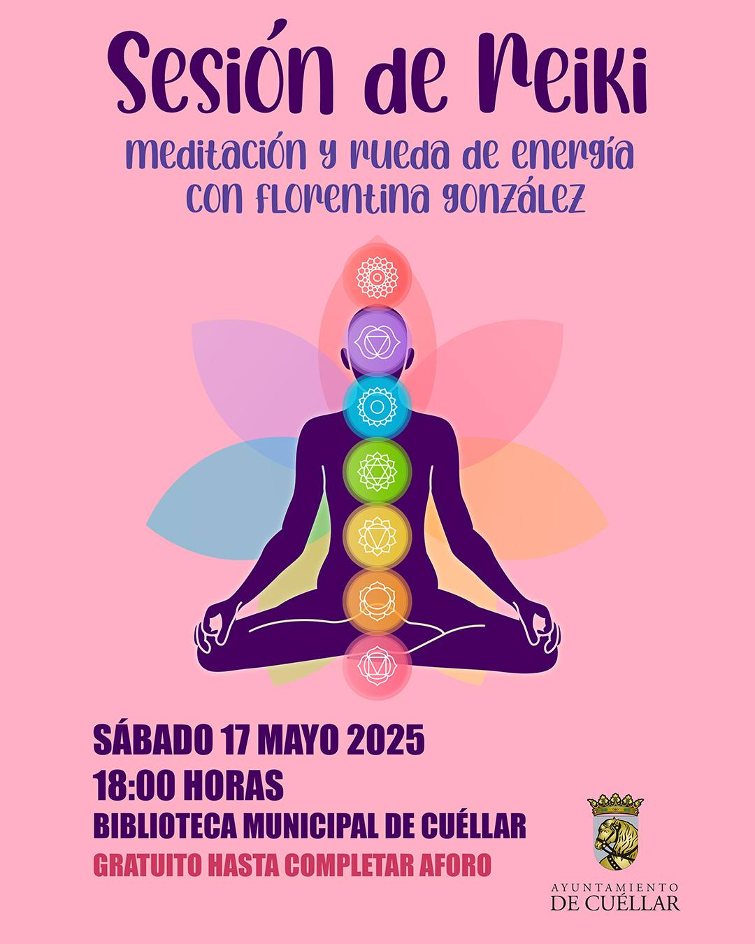Sesión de Reiki: Meditación y Rueda de Energía con Florentina González ...