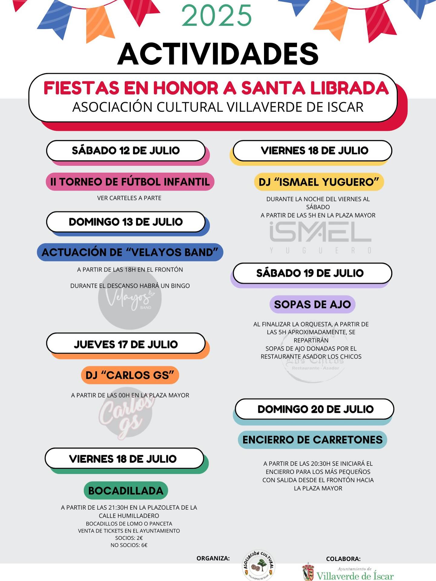 Fiestas en Honor a Santa Librada en Villaverde de Íscar 2025 - Eventos ...
