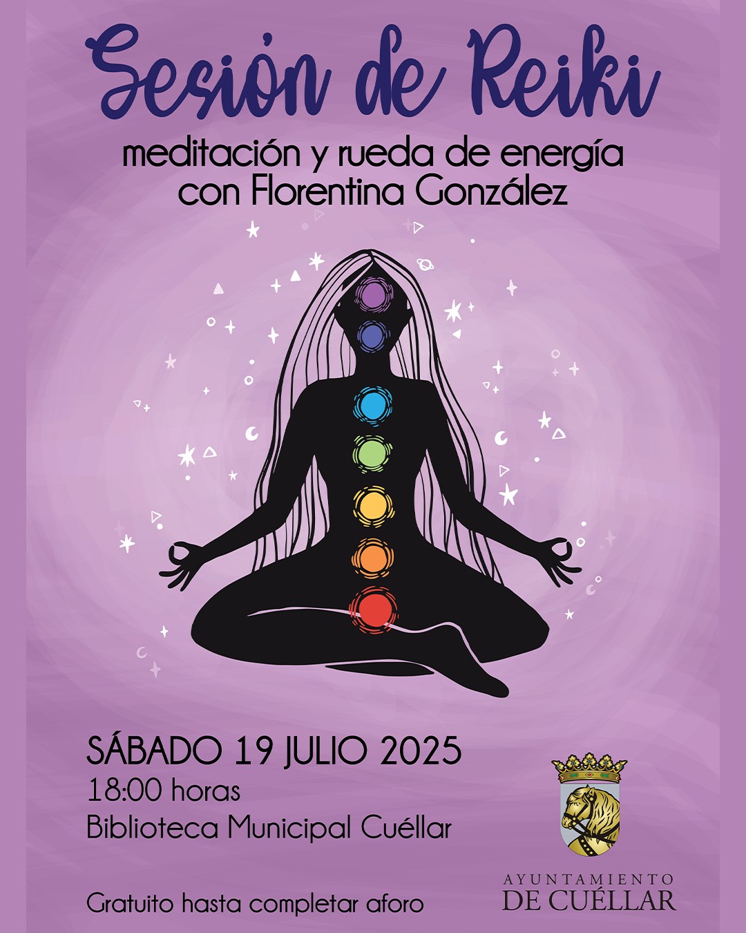 Sesión de Reiki en Cuéllar - Eventos de Segovia