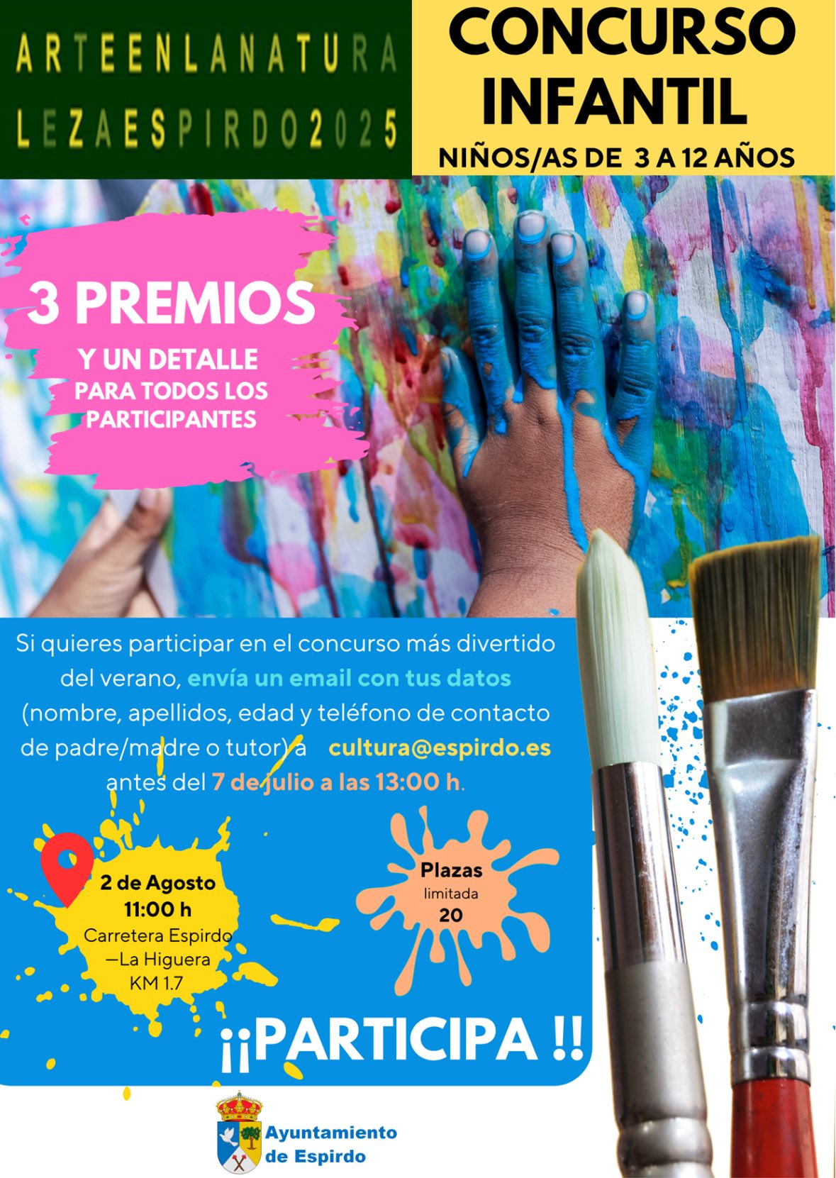 Concurso Infantil de Pintura 2025 en Espirdo - Eventos de Segovia