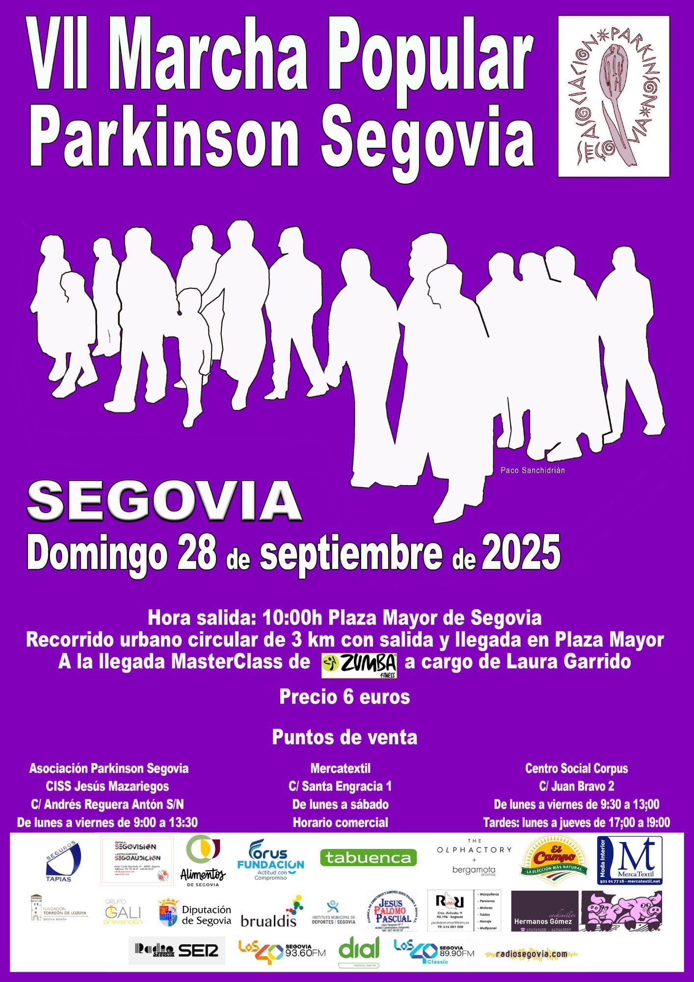 VII Marcha Popular Parkinson en Segovia - Eventos de Segovia