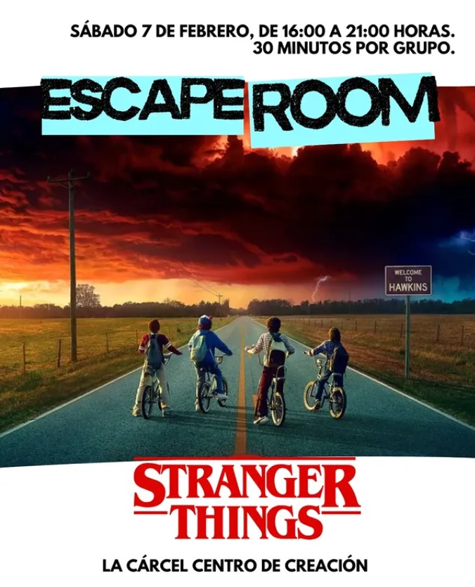 ESCAPE ROOM: STRANGER THINGS en Segovia - Eventos de Segovia